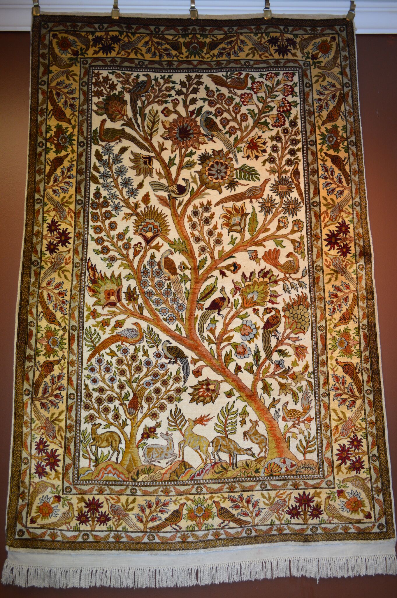 Gold Tree of Life – Behnam Rugs